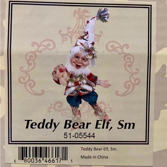 Mark Roberts | Other | Mark Roberts Teddy Bear Elf Small Limited ...